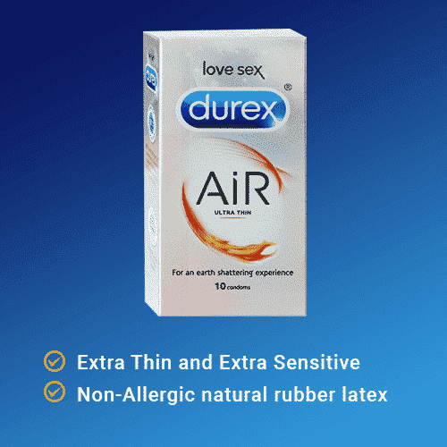 Durex Air Ultra Thin Condom | Pordeshi Durex Air Ultra Thin Condom | Pordeshi